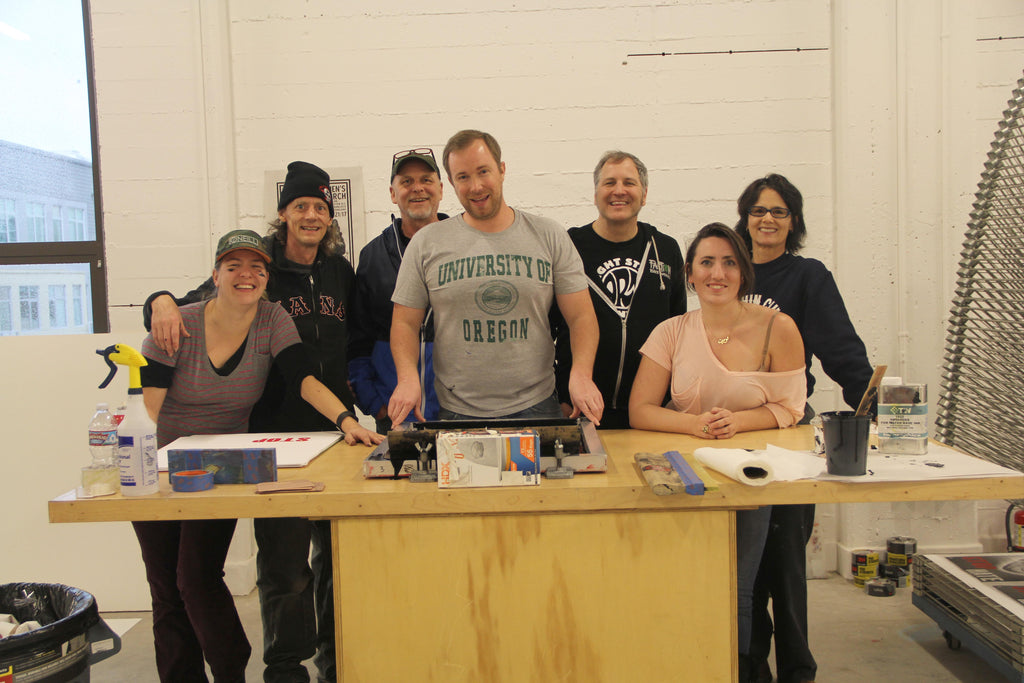 First Posters Printed – Haight Street Art Center