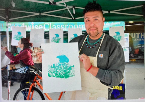 Farmworker Awareness Poster Art Pop-up with artist Oscar Lopez – Haight ...