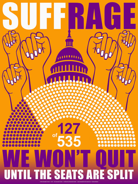 19th Amendment Poster by Alexandra Fischer – Haight Street Art Center